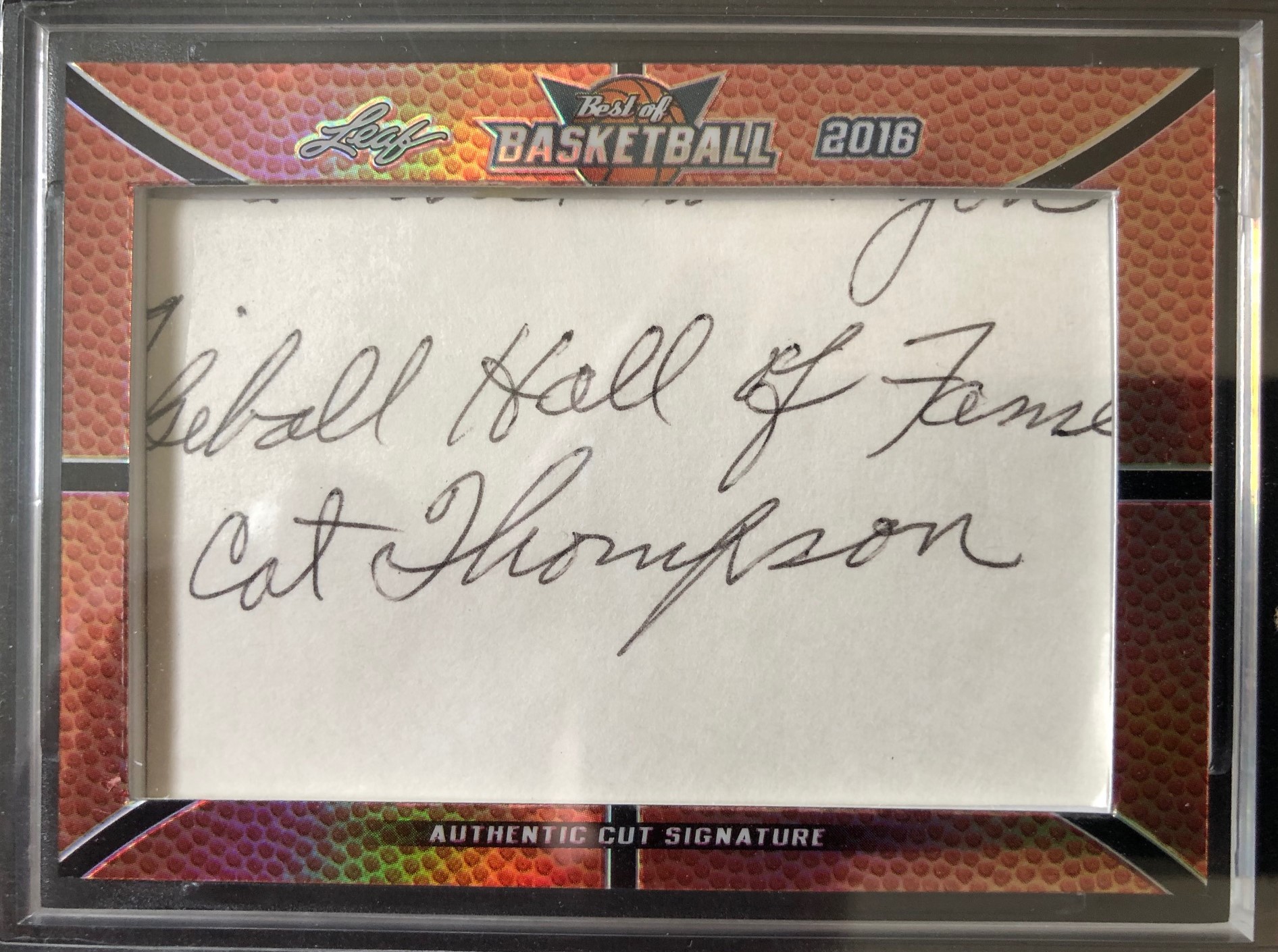 John Cat Thompson - HOF BB Players