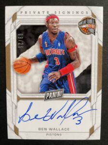 Ben Wallace - Hall of Fame Basketball Player